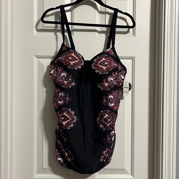 Cacique | Swim | Nwt Cacique Lane Bryant Balconette Swim Suit Size 6 ...